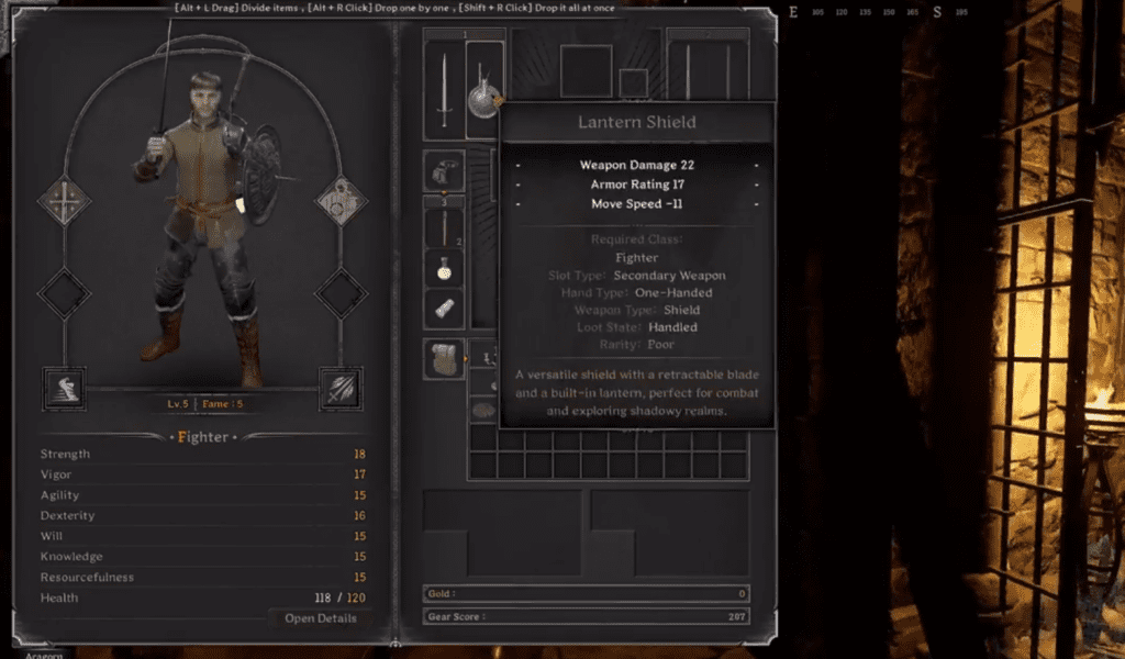 How to Use the Lantern Shield in Dark and Darker