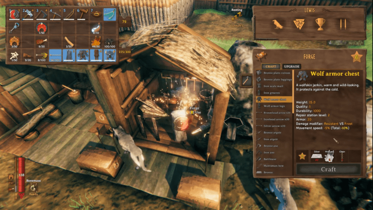How To Get The Wolf Armor In Valheim