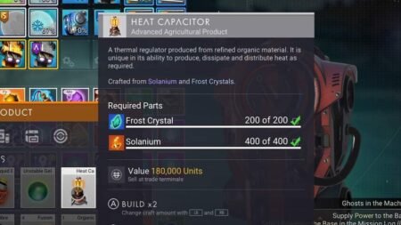 How To Get Heat Capacitor In NMS