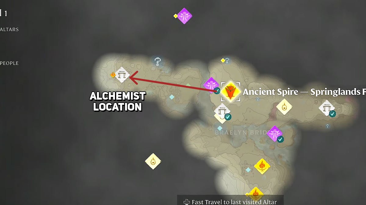 How To Find The Alchemist In Enshrouded