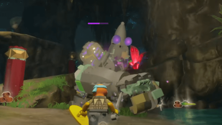 How To Find & Defeat Golems In LEGO Fortnite