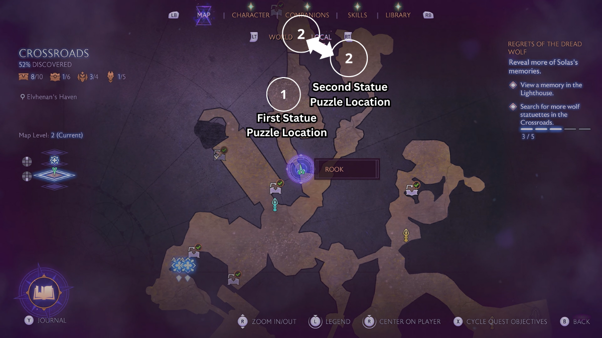 Elvhenan's Haven Statues Puzzle Solution In Dragon Age: The Veilguard