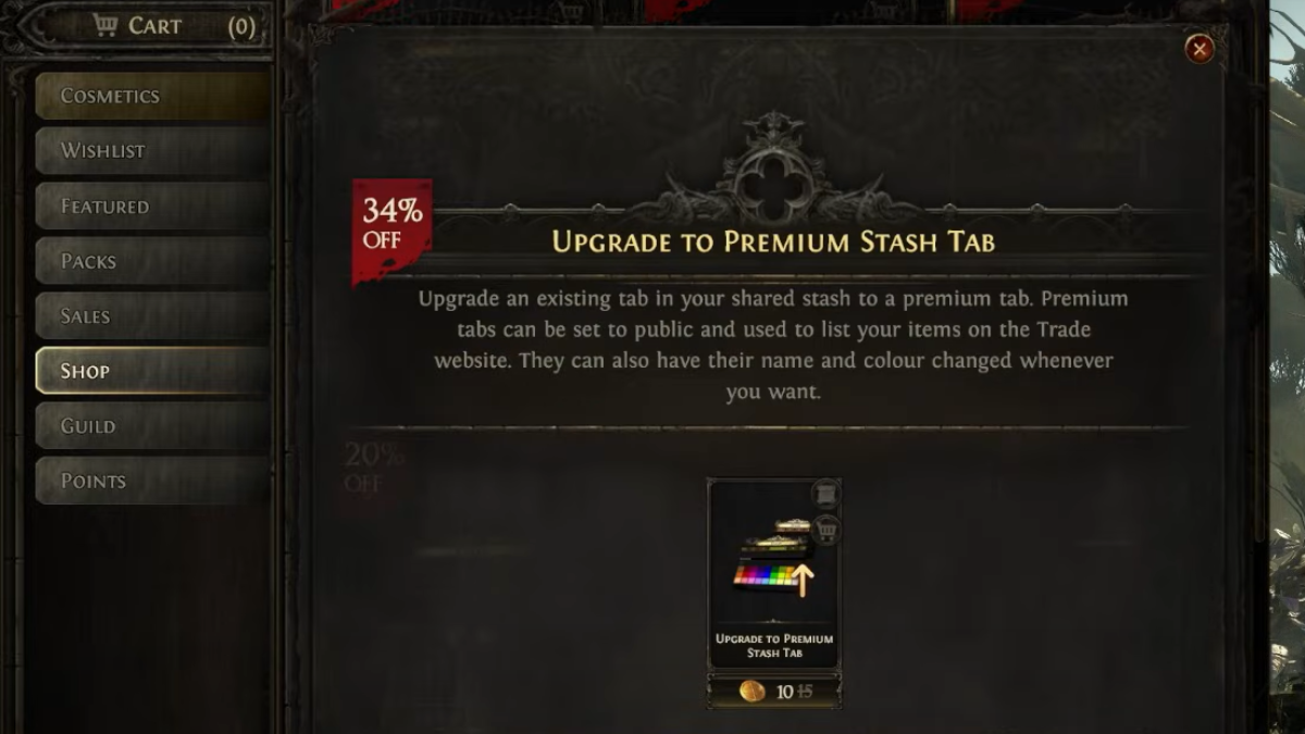 Path Of Exile 2: Best Stash Tabs To Buy First