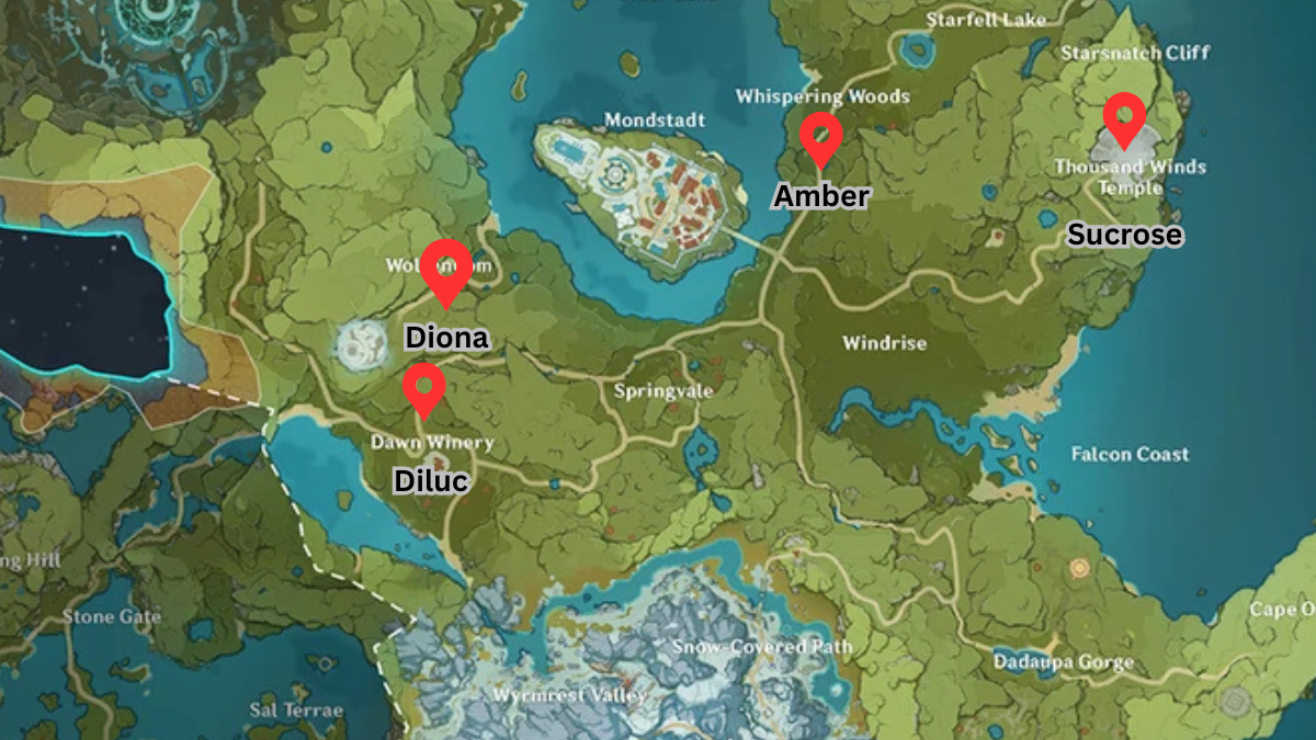Genshin Impact 5.4: All Anecdote Chronicles Locations