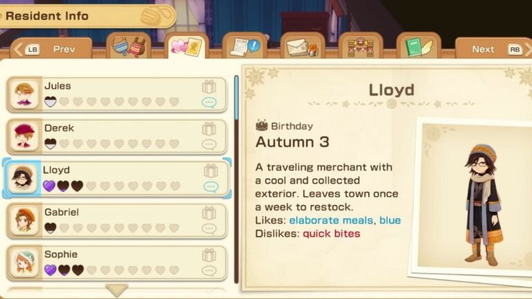 Best Gifts Guide For All Romanceable Characters In Story of Seasons ...