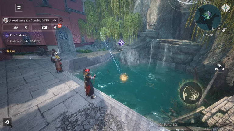 Destiny: Rising - How To Unlock Fishing & Catch Fish