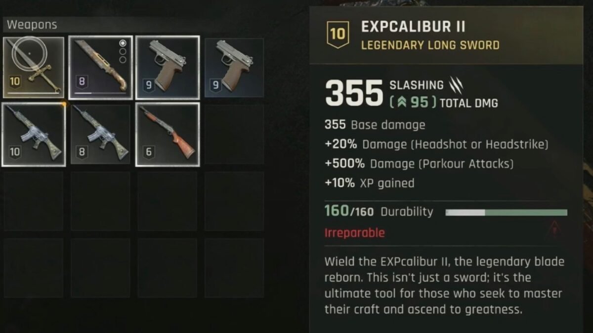 All 26 Legendary Weapons In Dying Light: The Beast