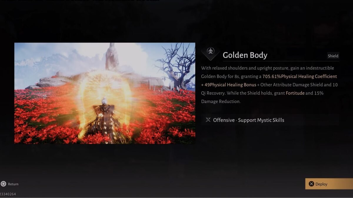 Where Winds Meet: How To Unlock The Golden Body Mystic Skill