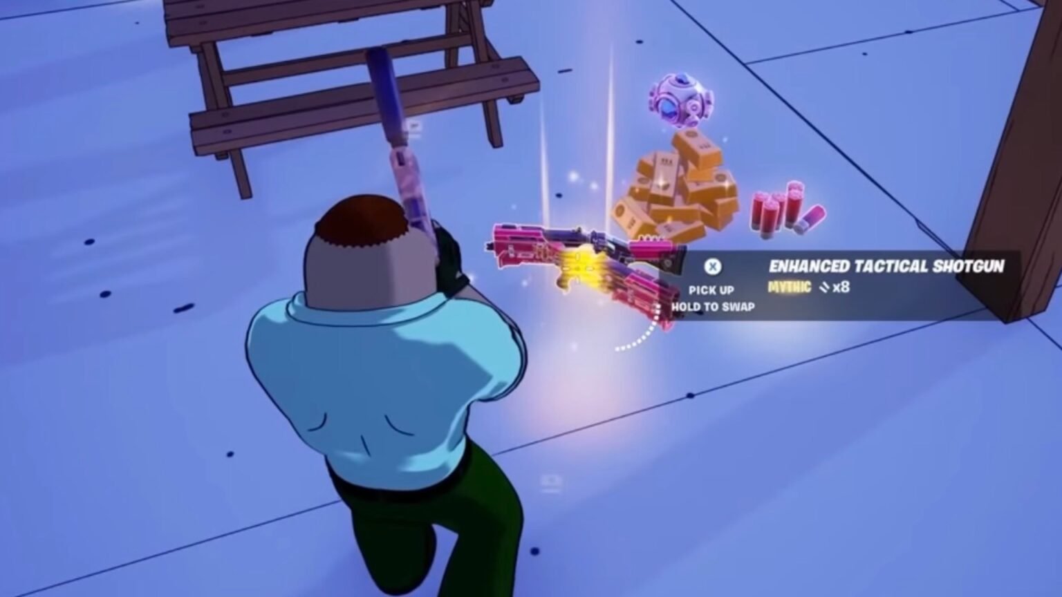 Fortnite - All Simpsons Bosses and Mythic Weapons Locations