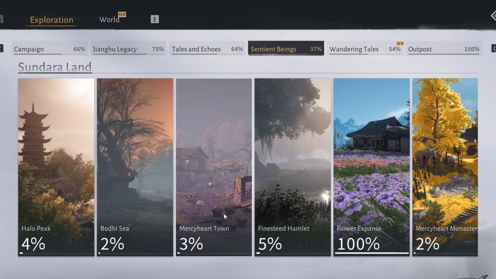 Where Winds Meet - Mercyheart Town All 6 Wandering Tales Guide