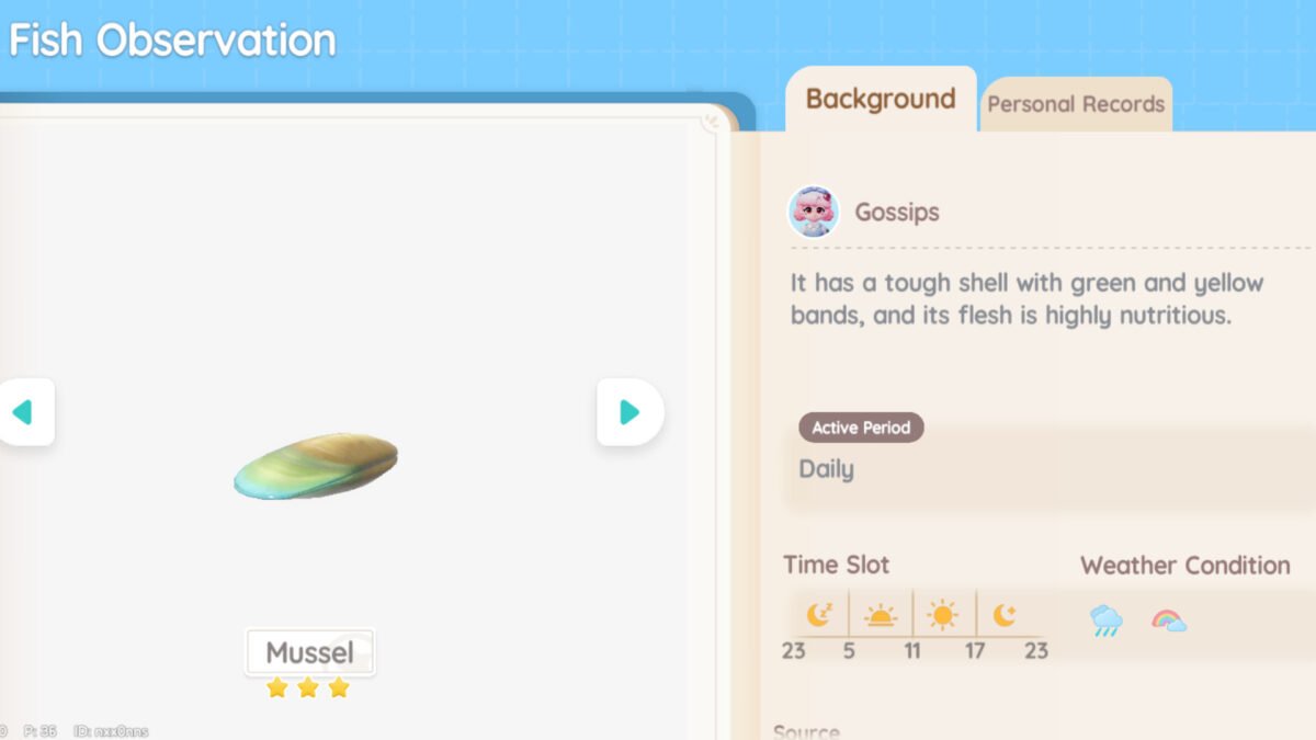 Where to Find Mussels in Heartopia