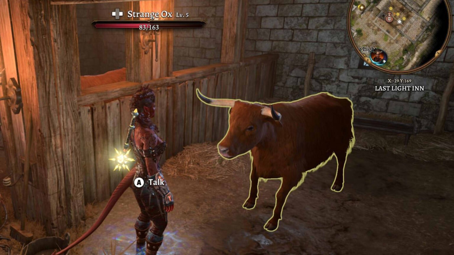 What to Do With the Strange OX in Baldur's Gate 3