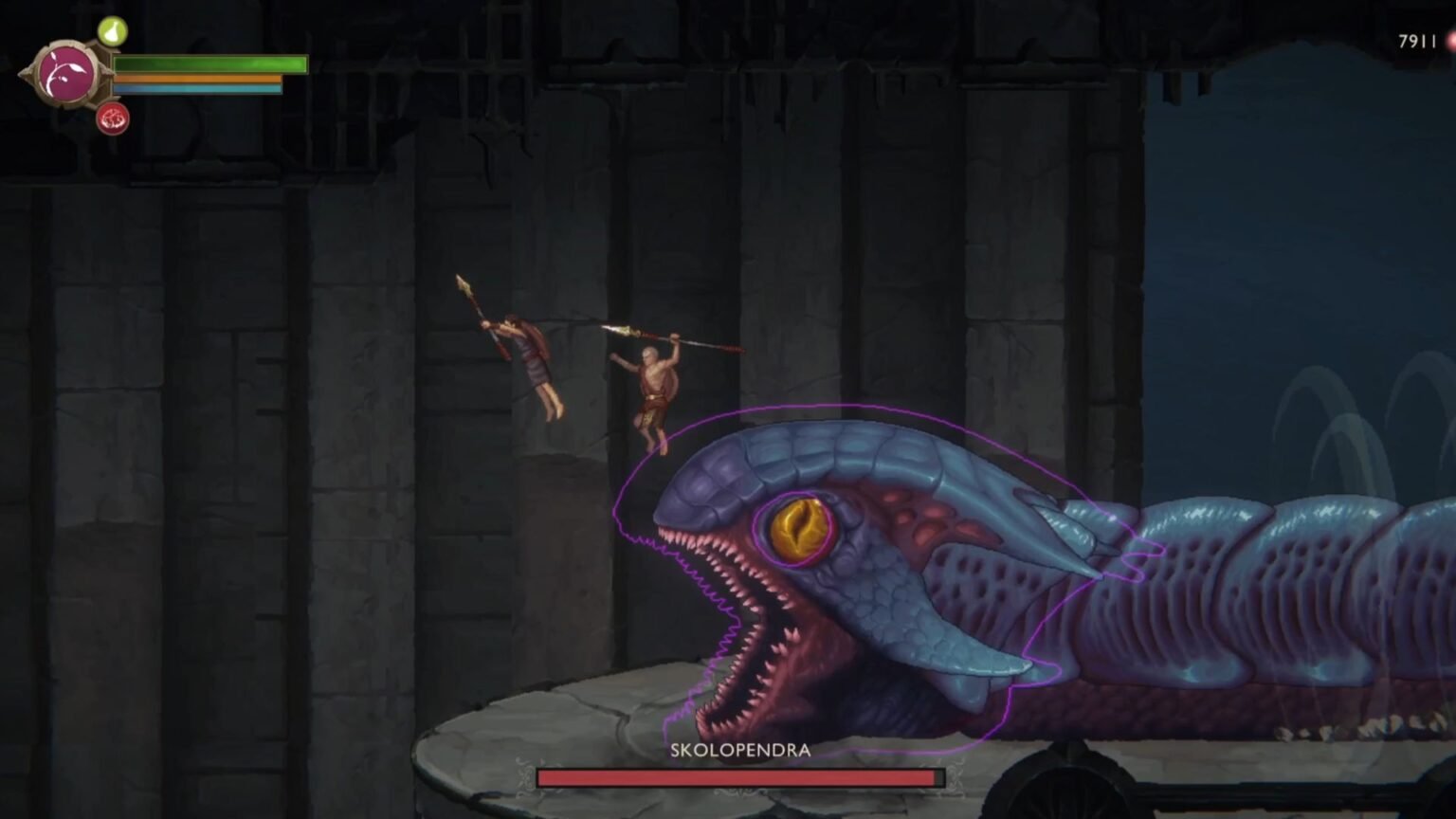 God of War Sons of Sparta - Skolopendra Boss Fight Guide