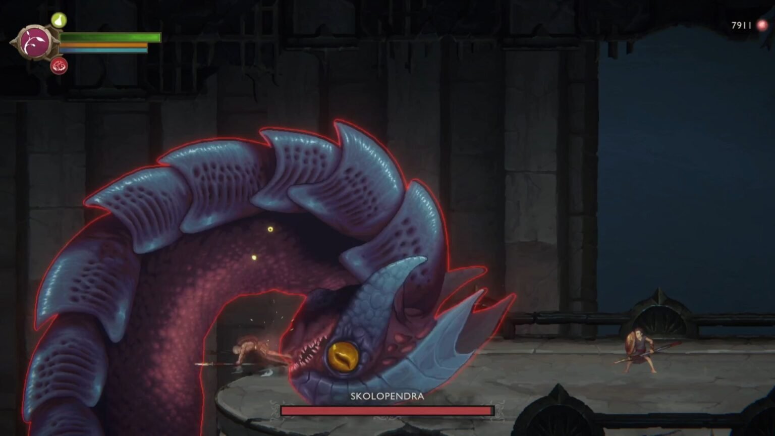 God of War Sons of Sparta - Skolopendra Boss Fight Guide