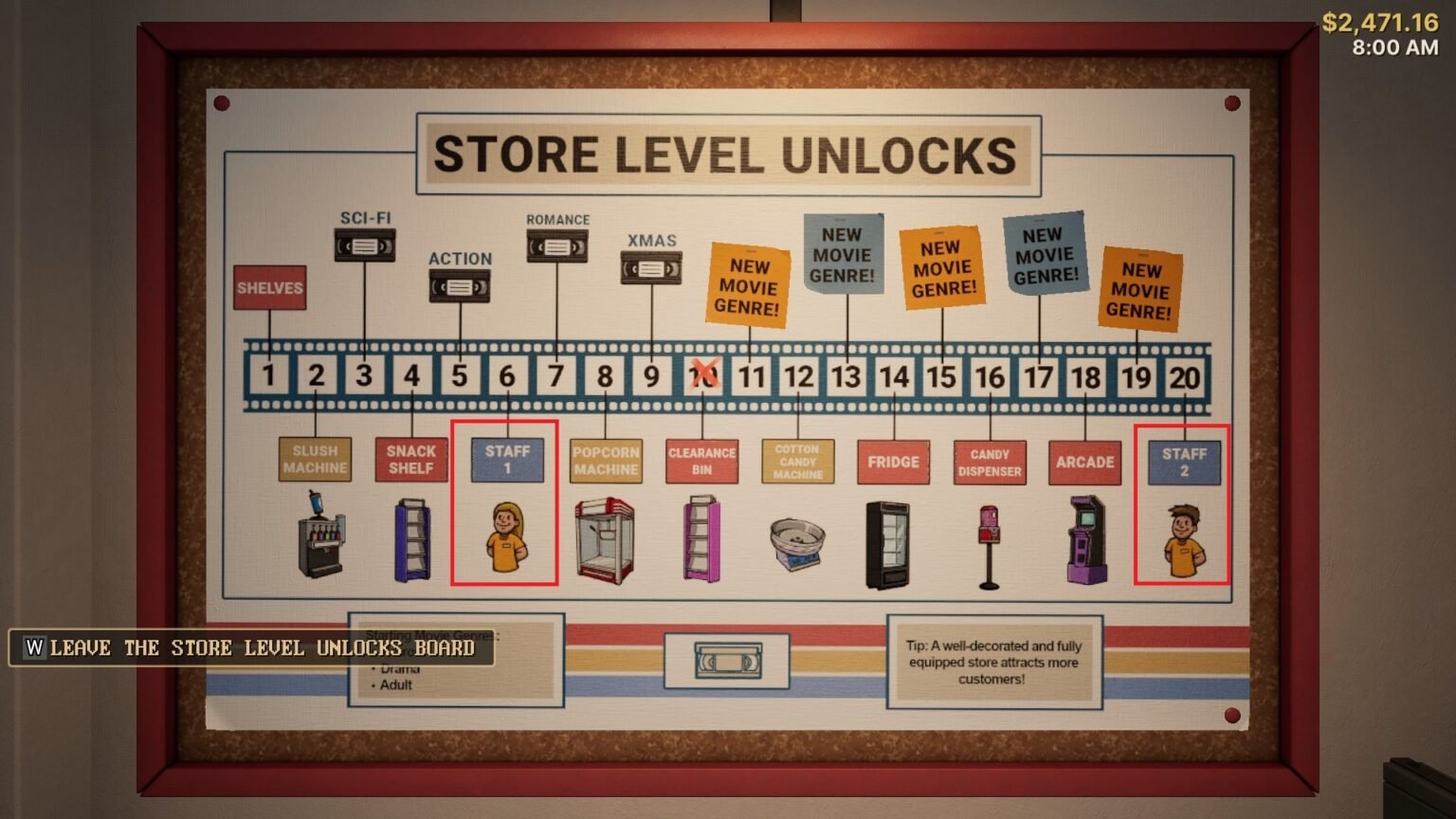 How to Unlock and Hire Employees in Retro Rewind